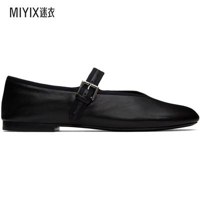 The Row  女 黑色 Boheme 玛丽珍鞋 迷衣时尚