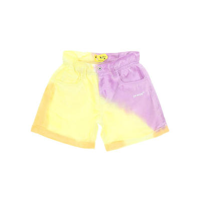 Off-White 女童 SS23 短裤 helvetica sprayed 童装