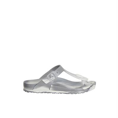Birkenstock 勃肯 女士 CO 凉鞋 GIZEH EVA 金属银
