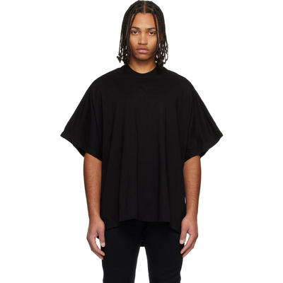 julius 男士 T恤 黑色 Europa Base Oversized