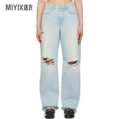 Slvrlake 女款蓝色 Tess Long 牛仔裤  迷衣时尚