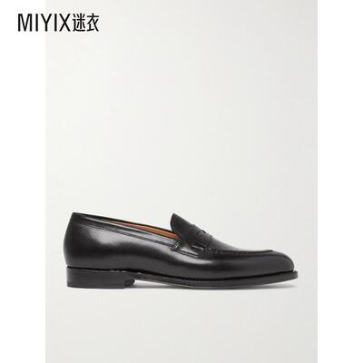 Grenson 男士Lloyd 皮质乐福鞋 迷衣时尚