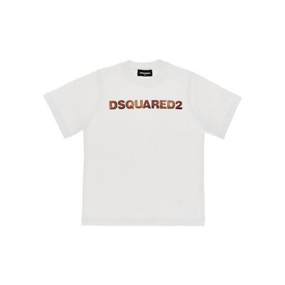 DSquared2 D二次方 男童 FW26 T恤 DQ3560D0AJ1DQ100 上衣童装