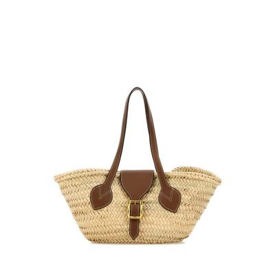 JM DAVIDSON ENGLAND 女士 SS24 手提包 草编购物包