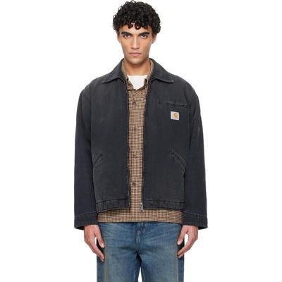 Carhartt WIP 男士 夹克 黑色 OG Detroit 牛仔夹克