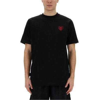 Family First Milano 男士 FW24 T恤 心形刺绣