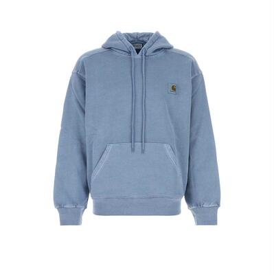 Carhartt WIP 卡哈特 男士 卫衣 Nelson 蔚蓝蓝色棉质连帽运动衫