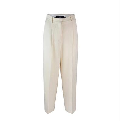 Weekend Max Mara 女士 FW24 长裤 周末 Max Mara 高腰直筒裤