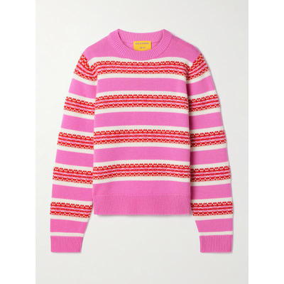 Guest In Residence 女士 毛衣 'Fair Isle' 开司米提花毛衣