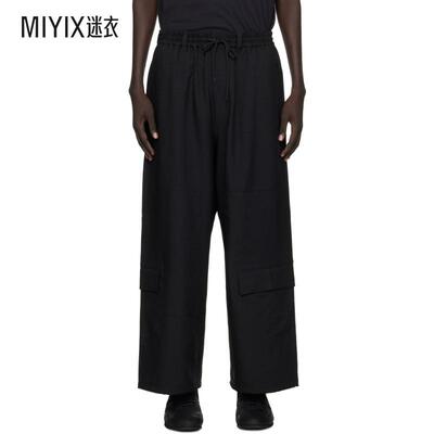 Y-3山本耀司 男款黑色 Sport Uniform Straight Leg 工装裤 迷衣