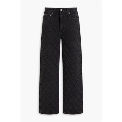 Rag  Bone 瑞格布恩 女士 牛仔长裤 Logan 中腰阔腿牛仔裤