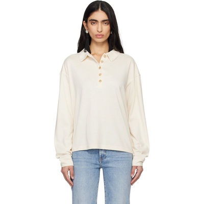 Khaite 女士 POLO衫 灰白色 Faithful Polo 衫