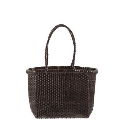 Dragon Diffusion 女士 SS26 单肩包 S 编织皮革包包