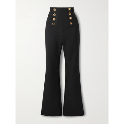 VIOLANTE NESSI 女士 FW25 长裤 Matisse 羊毛混纺卡迪喇叭长裤