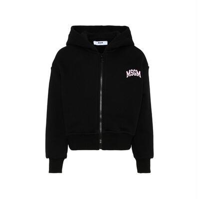 MSGM 中性（儿童） FW26 卫衣 黑色毛线衫童装