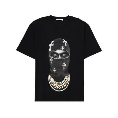 Ih Nom Uh Nit 男士 SS26 T恤 Mask Crosses 图案 T 恤