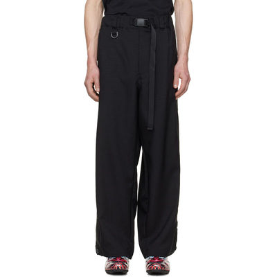 Y-3 男士 长裤 黑色 Sport Uniform Adaptive 3-Stripes