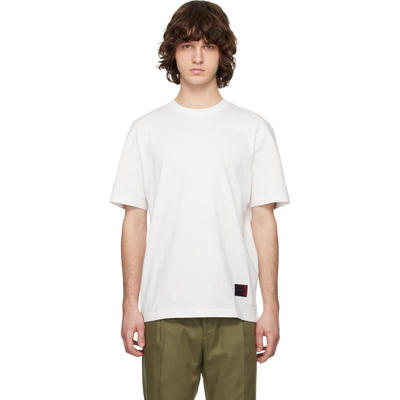 Hugo 雨果 男士 T恤 白色 Gradient-Logo