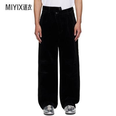 Andersson Bell 男款黑色 Crossover Carpenter Wide Leg 长裤 迷