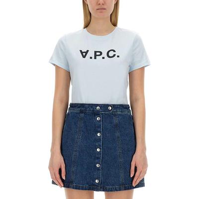 A.P.C. 女士 SS24 T恤 logo标识短袖