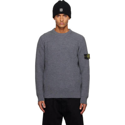 Stone Island 石头岛 男士 毛衣 灰色 5100053 Full Rib