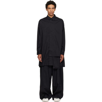 Y-3 男士 衬衫 黑色 Adaptive Cotton