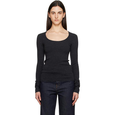 Totême 女士 上衣 灰色 Compact Knit 上装