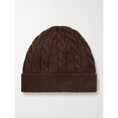 Loro Piana 诺悠翩雅 女士 毛线帽 Cedar 粗线针织羊绒小便帽