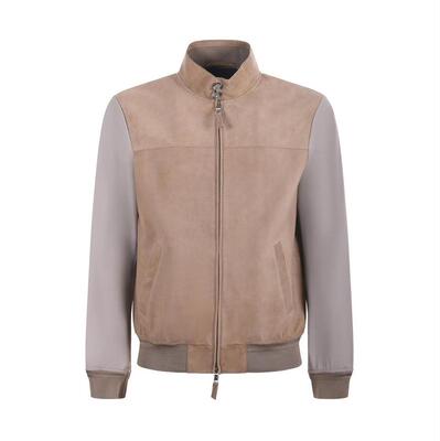 The Jackie Leathers 男士 SS26 夹克 Jackie Leathers 拼接拉链