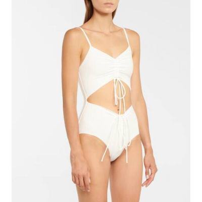 Christopher Esber 女士 连体泳衣 剪口褶皱泳衣