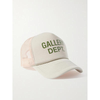 Gallery Dept. 男士 SS26 棒球帽 徽标印花泡沫网纱卡车帽子