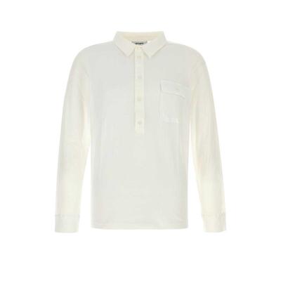 Gimaguas 男士 SS25 POLO衫 Tristan 白色棉质