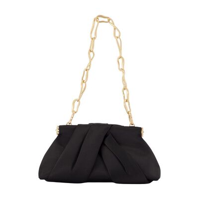 Cult Gaia 女士 FW26 单肩包 LIA – – – 迷你合成树脂黑色肩包