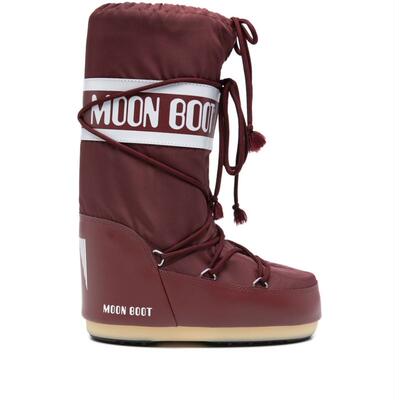 Moon Boot 月亮靴 女士 FW25 短靴 MOON 酒红靴子