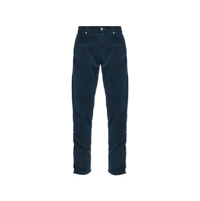 FRAME 男士 SS26 牛仔长裤 L'Homme 修身拉绒斜纹牛仔裤