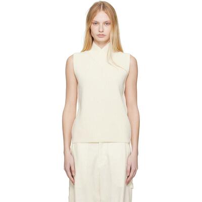 Studio Nicholson 女士 SS25 针织衫 灰白色 Ceres 马甲