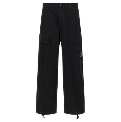 C.P. Company 男士 FW25 长裤 C.P. 公司 Microreps 宽松工装裤