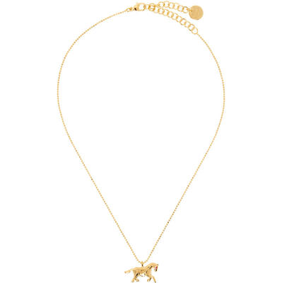 Marni 玛尼 男士 项链/吊坠 Horse Charm Chain 项链