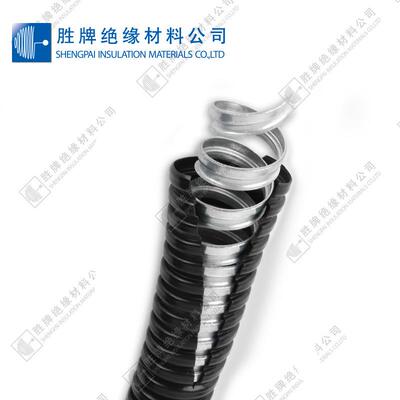 胜牌阻燃厚包塑软管PVC金属穿线软管蛇皮软管162025全