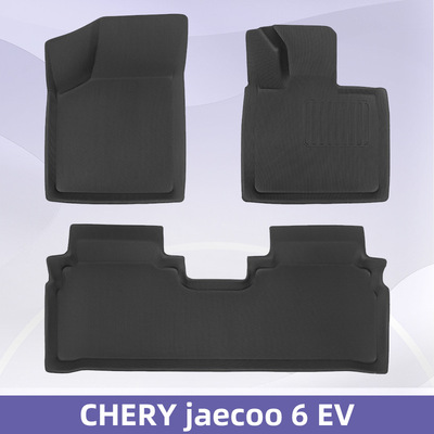 适用于CHERY Jaecoo 6 EV 2024-2025右舵3D全天候材质XPE脚垫
