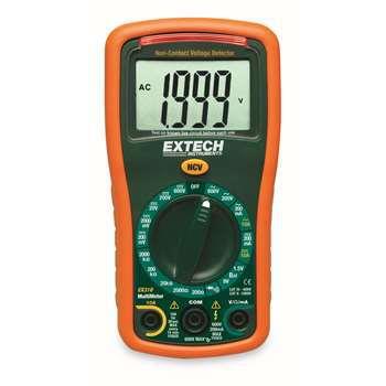 EXTECHEX310口袋型数字万用表（带非接触式电压测量）