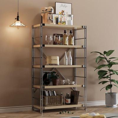 日式置物架落地层客厅陈列架阳台储物简约收纳多架架房AL100762厨