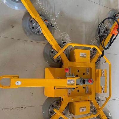 中旺充电式玻璃吸盘幕墙玻璃起吊机械锂电真空钢板吸盘吊运机