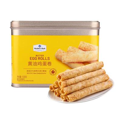 山姆MM黄油鸡蛋卷608g