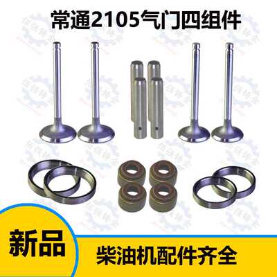 2108 常通CT2100 双缸柴油机2105 气门 座圈 导管油封拖拉机配件