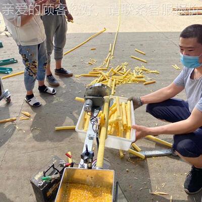 多功膨化机五谷能杂流粮全自UUS动爆米花机动摊空心摆康乐果机