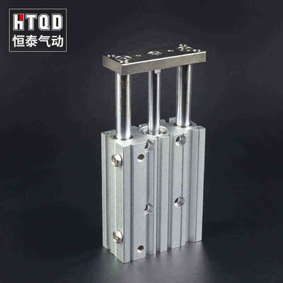 MGPM三轴三杆气缸带导杆大推力12X16X20X25/32/40/50-30X75X100-Z