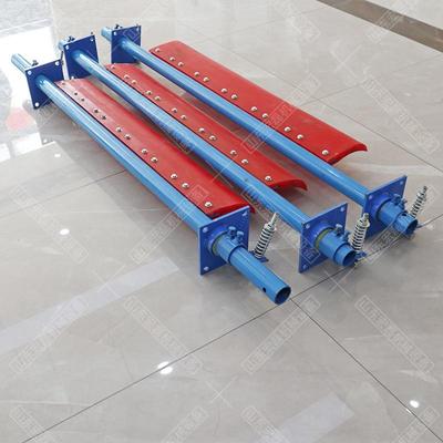 矿用输送机皮带聚氨酯清扫器煤矿头道轻型PU清扫器牛筋清扫刮板