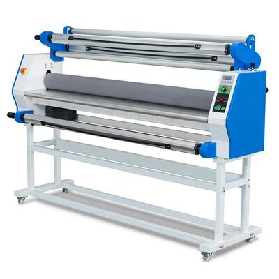 Laminating machine M6气动升降可覆无底膜全自动覆膜机卷对卷