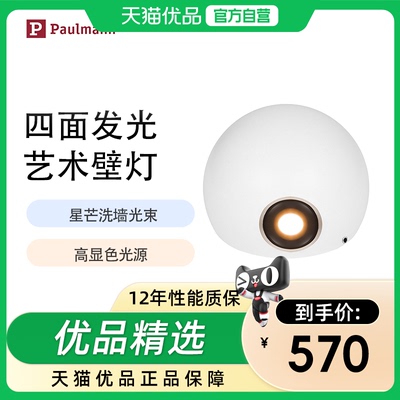 德国柏曼轻奢客厅壁灯高级感卧室床头灯简约走廊led灯具WL240031